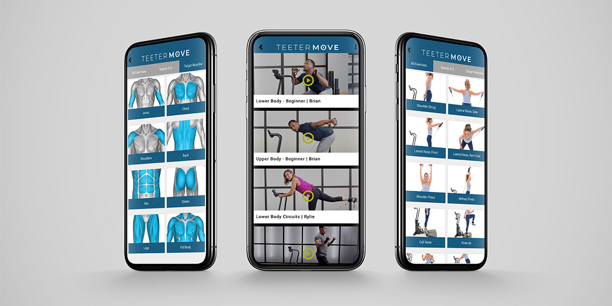 Teeter Move App | Personal Training In Your Own Home